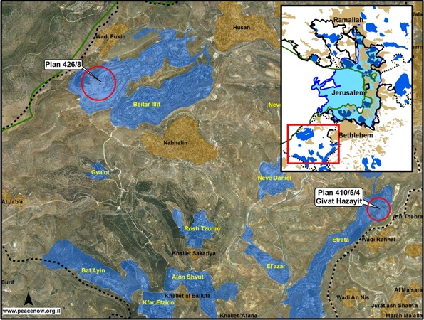The Minister of Defense Approved 294 units in Beitar Illit and Efrat ...