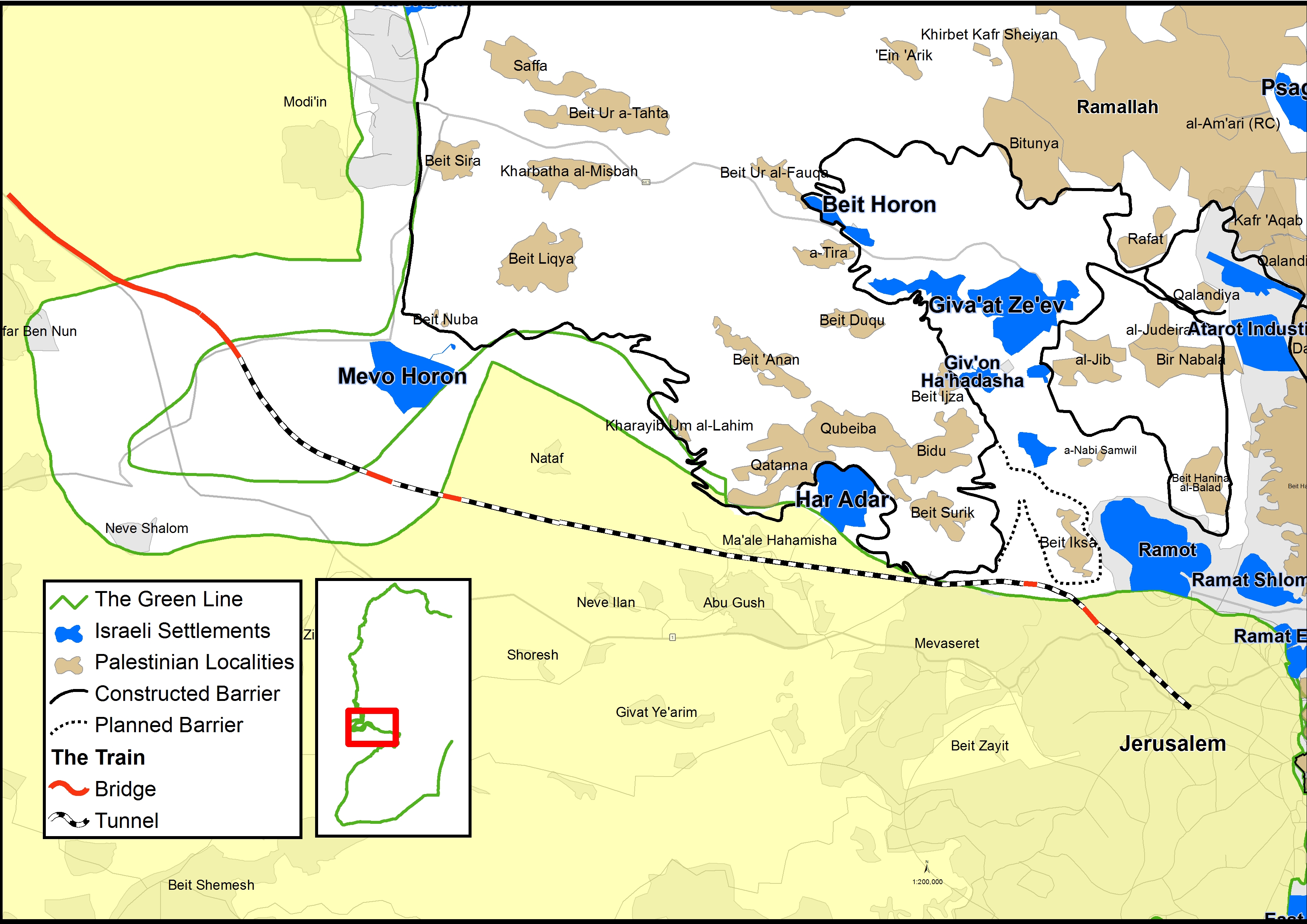 An Objection to the Expansion of Israel Railway's Jerusalem –Tel Aviv ...