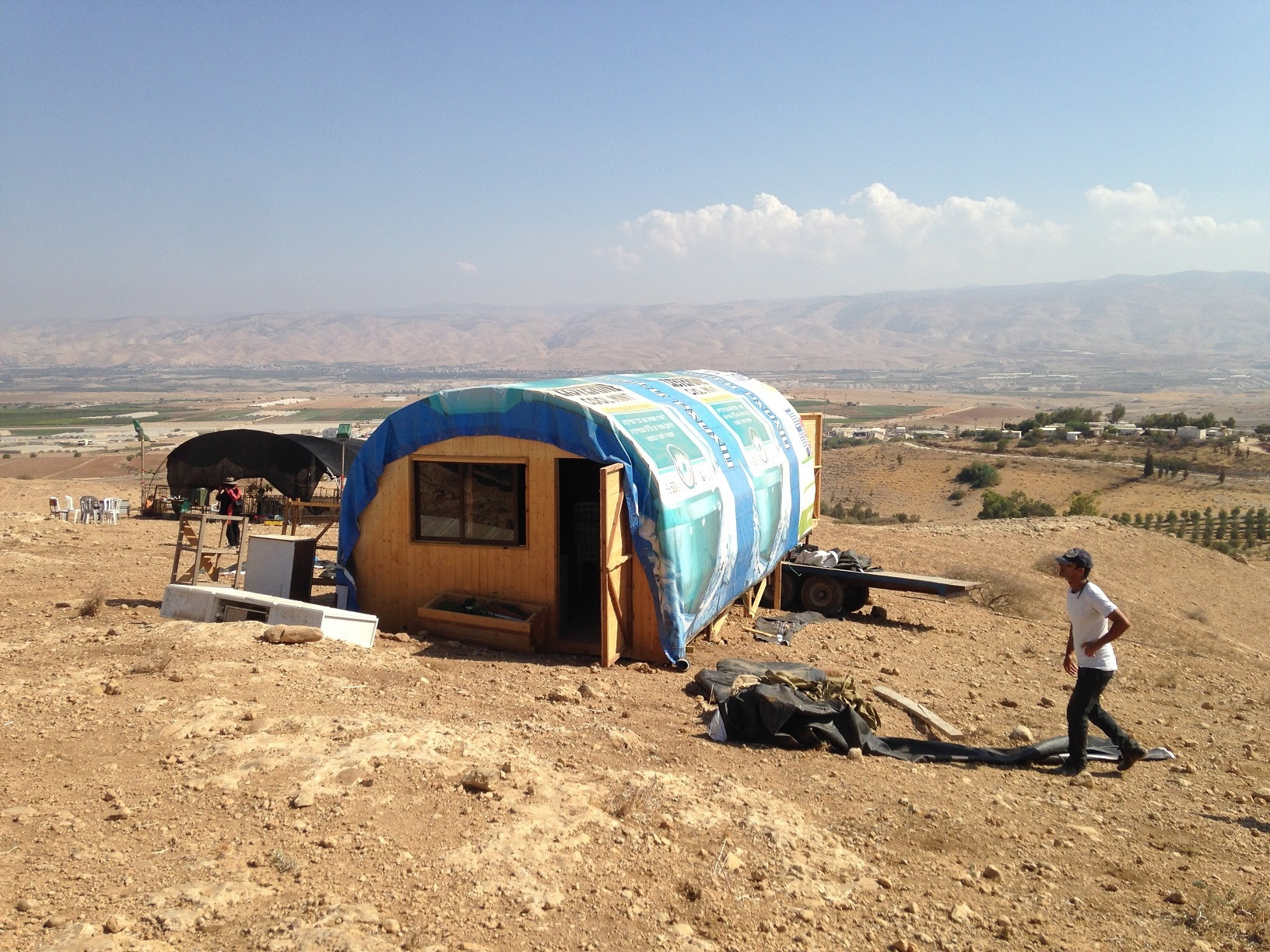 An Update on The New Outpost in the Northern Jordan Valley - Peace Now