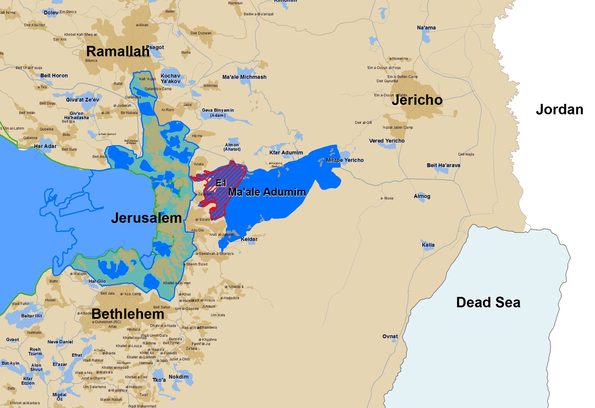 Peace Now The Ma ale Adumim Bill A Reckless Step Towards Full Annexation Peace Now The Ma ale Adumim Bill A Reckless Step Towards Full Annexation