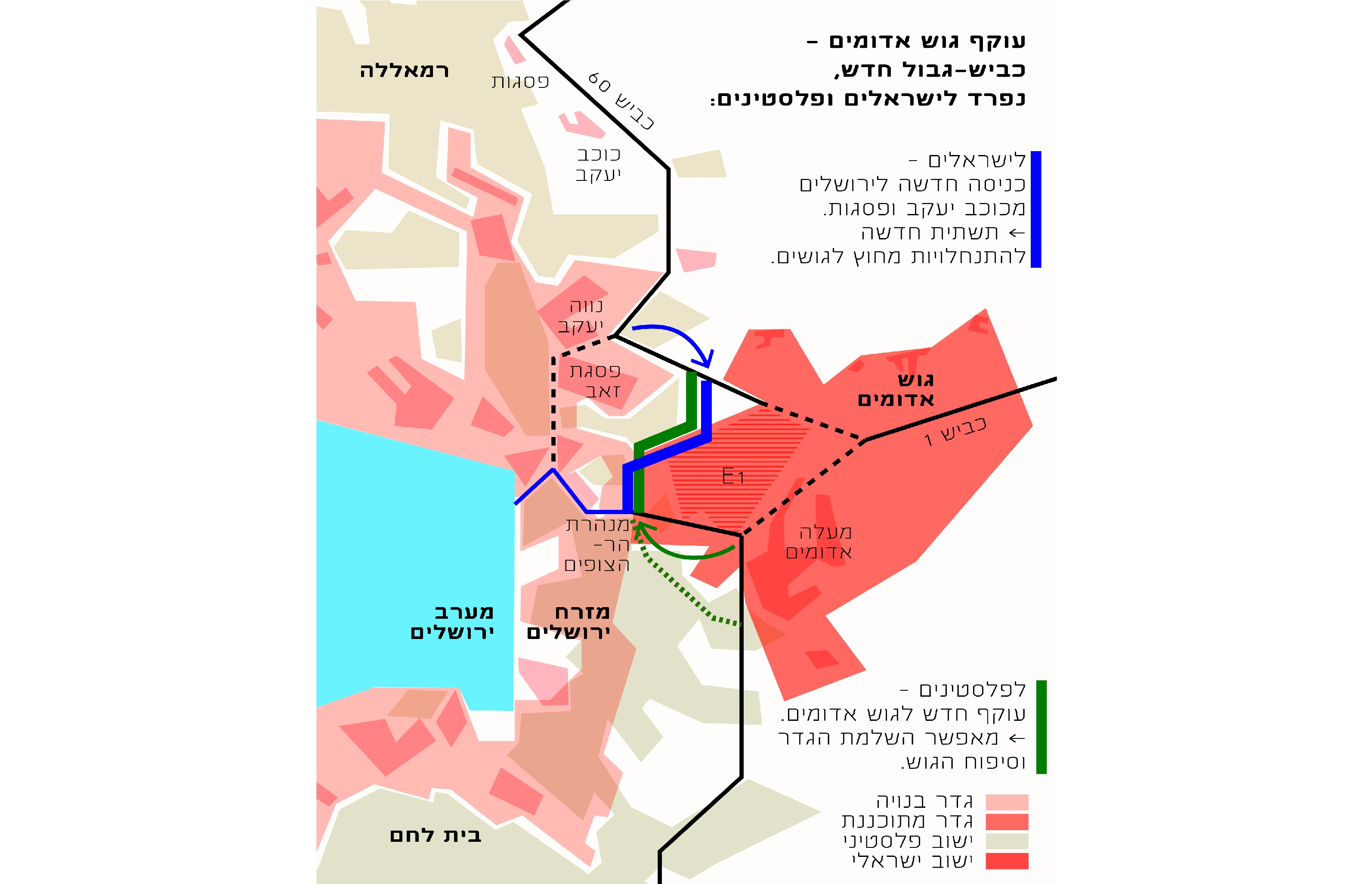 Road to Allow E1 Construction is Being Promoted - Peace Now