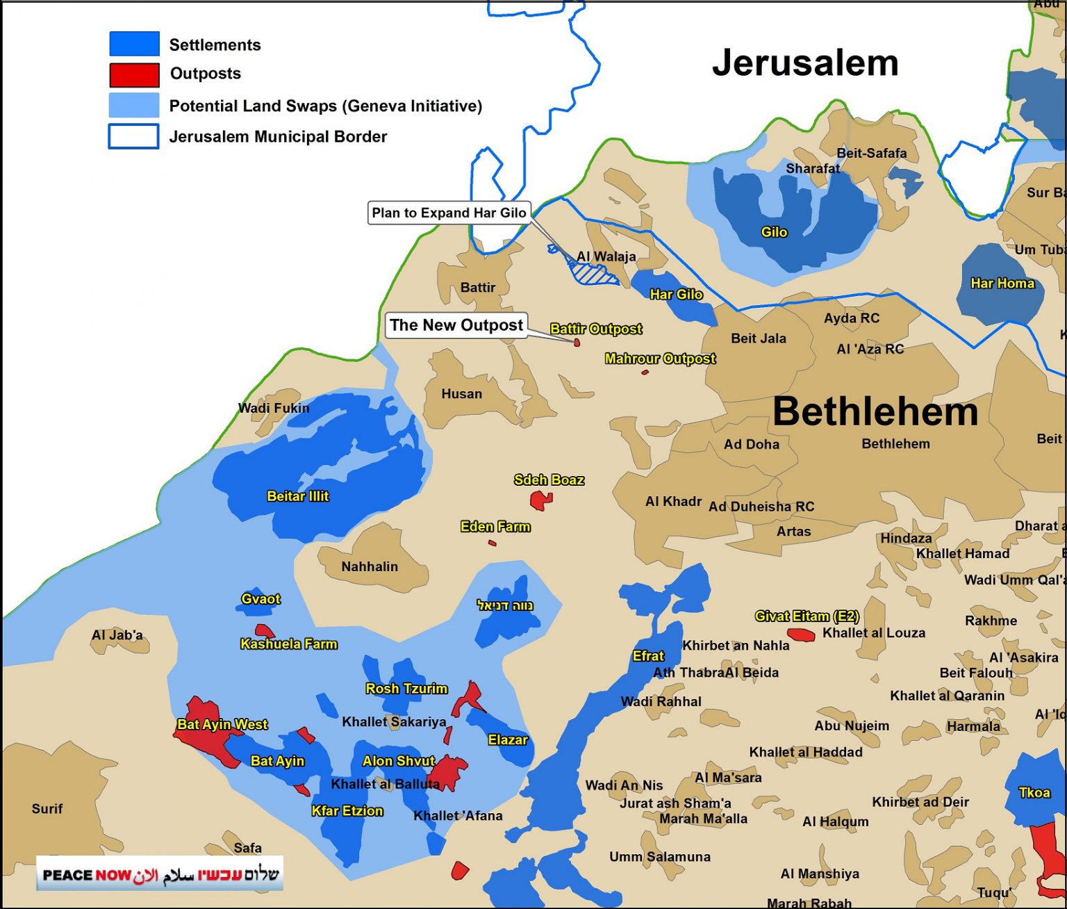 Settlers established a new outpost in a declared World Heritage Site in ...